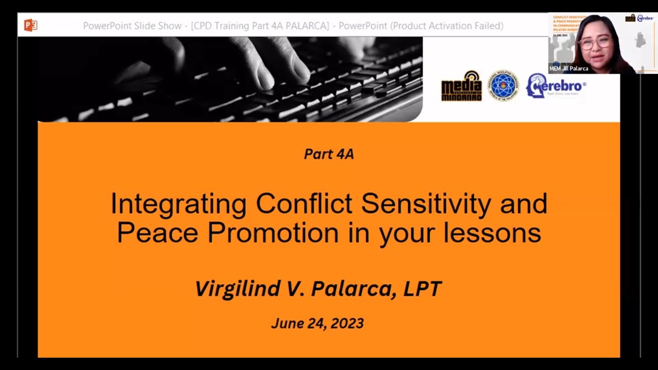 MEM Webinar Series 1: Integrating Conflict Sensitivity and Peace ...