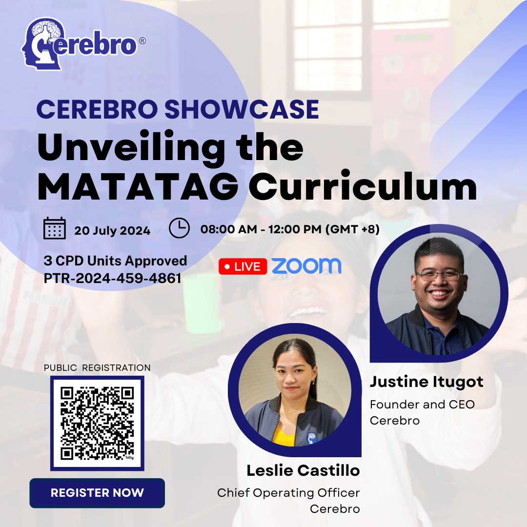 Cerebro to hold webinar on DepEd’s MATATAG curriculum – CEREBRO